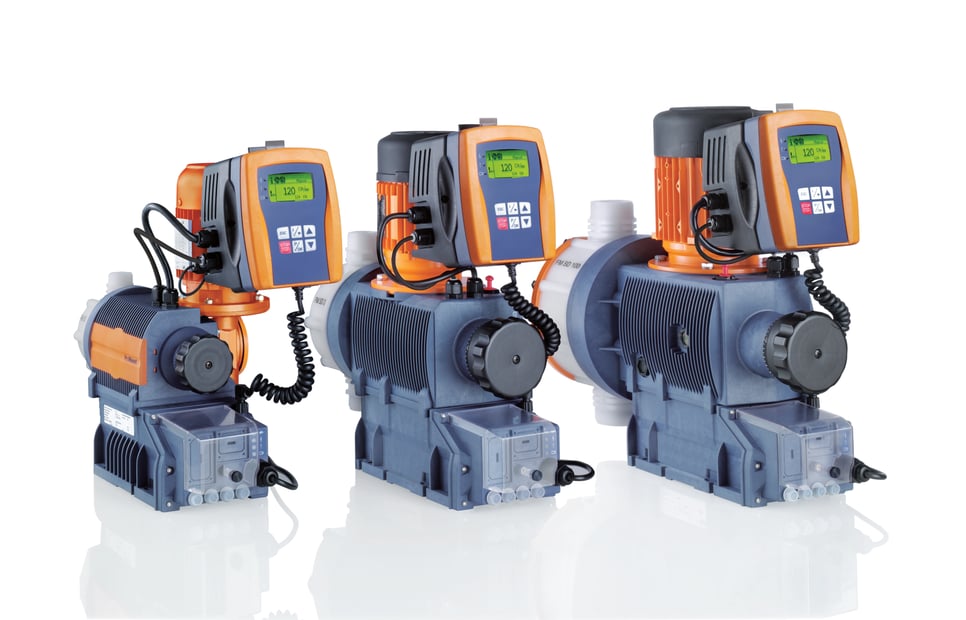 How does a metering pump work?