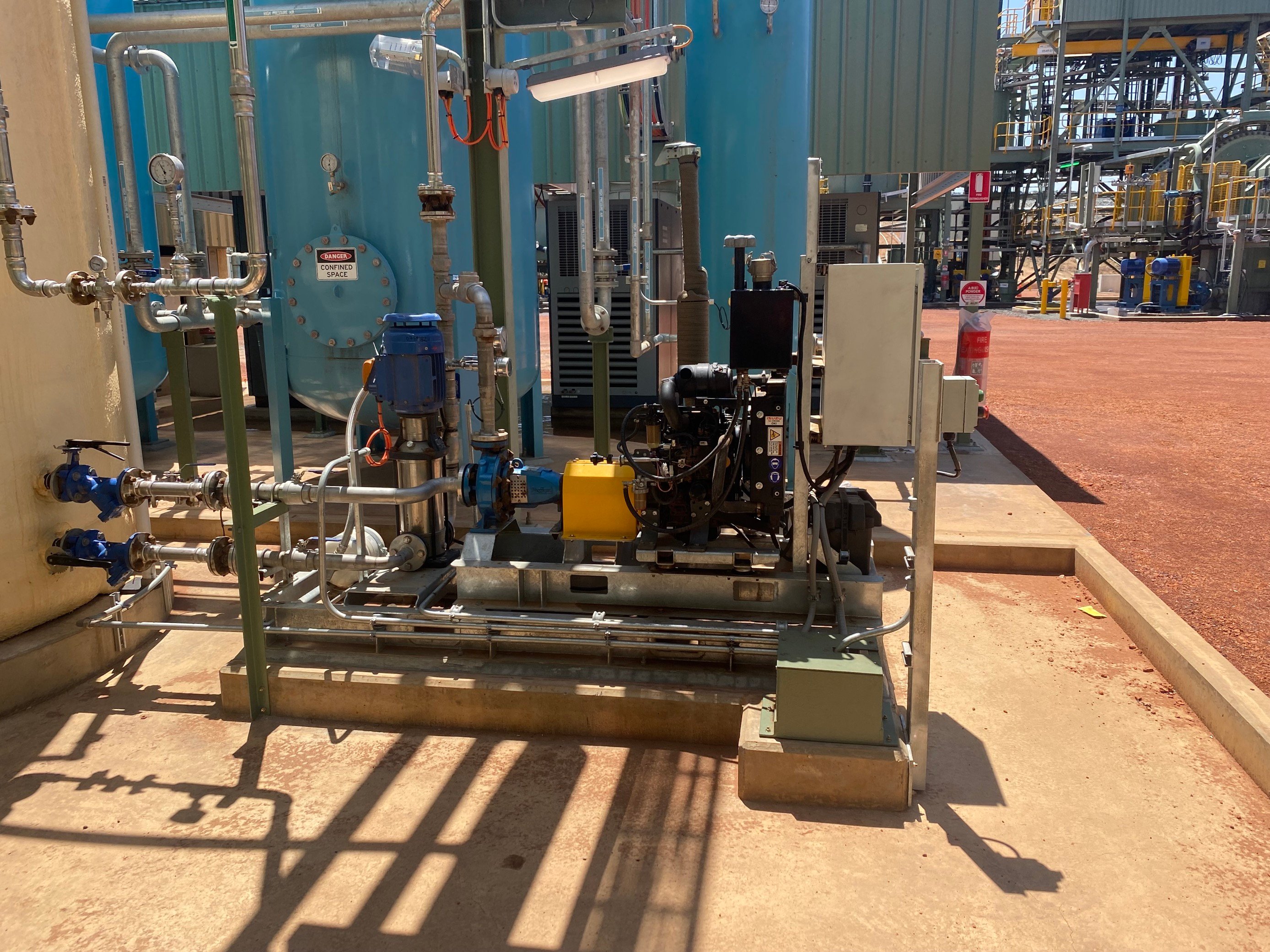 Skid mounted pump systems | Global Pumps